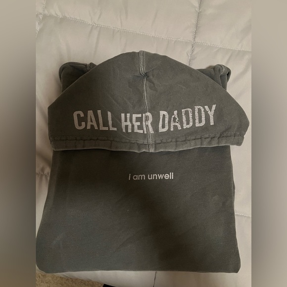 Call Her Daddy Jackets And Coats Call Her Daddy Hoodie Official Merch Poshmark